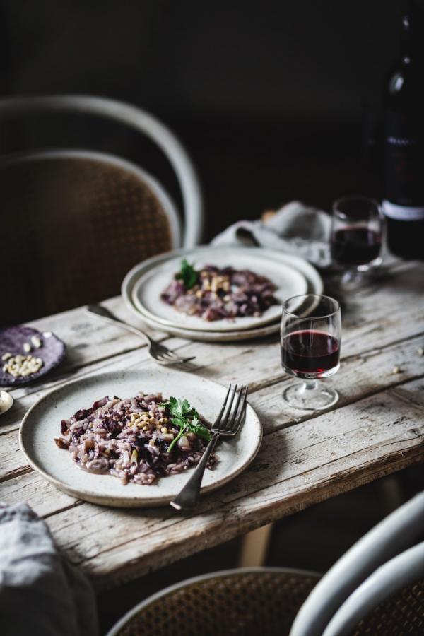 Bacon & Radicchio Risotto - Use Your Noodles