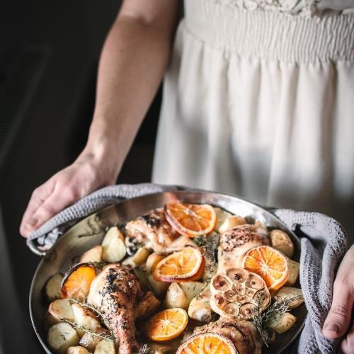 Orange & Pecorino Ravioli with Rosemary Brown Butter - Use Your Noodles